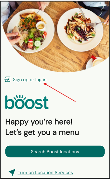 Password reset – Boost