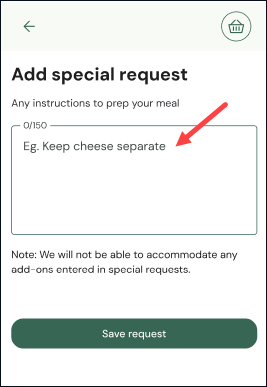 Special requests – Boost