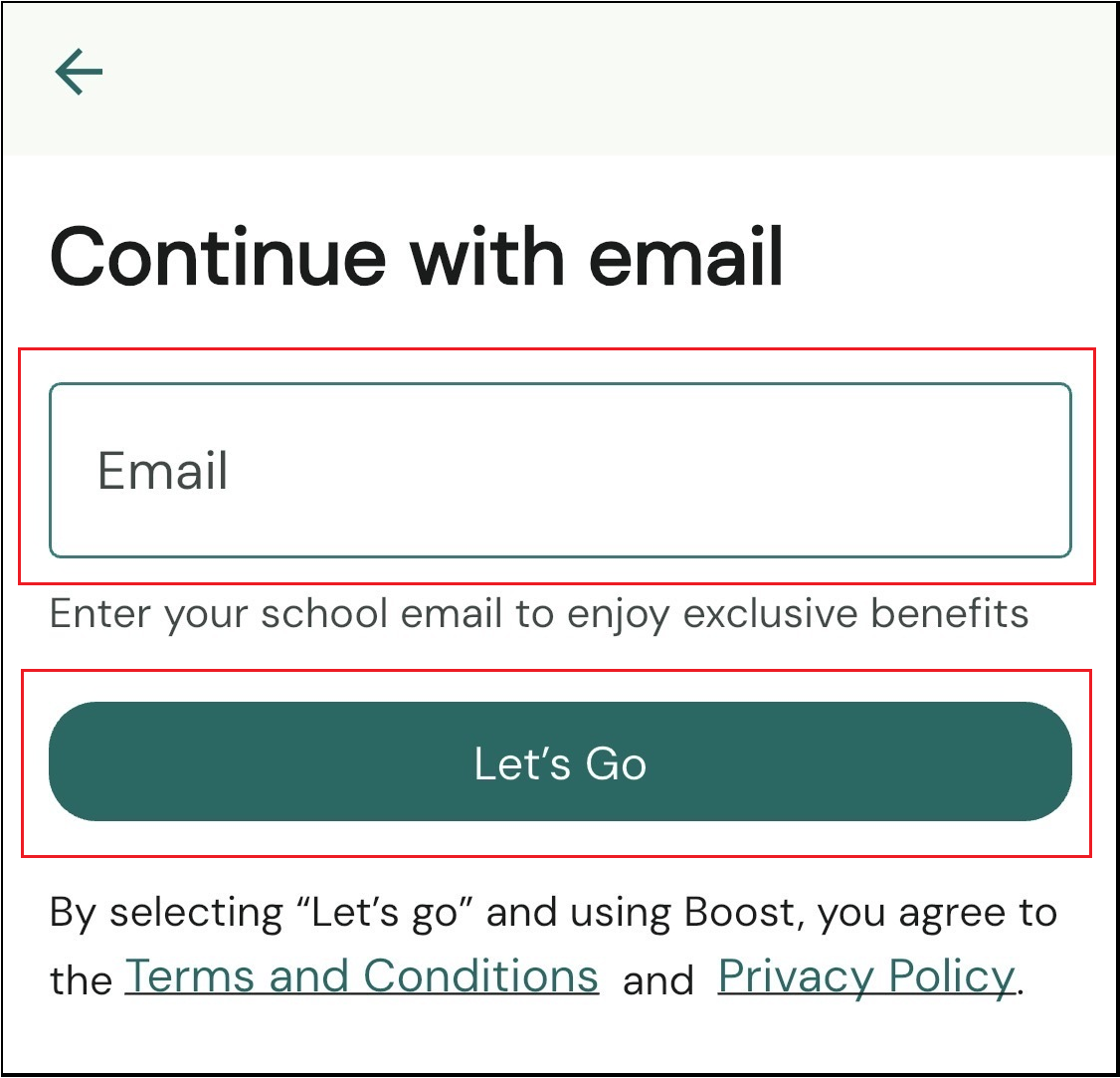 Boost account sign up – Boost