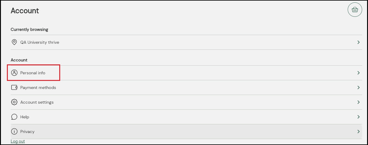 Updating account information – Boost